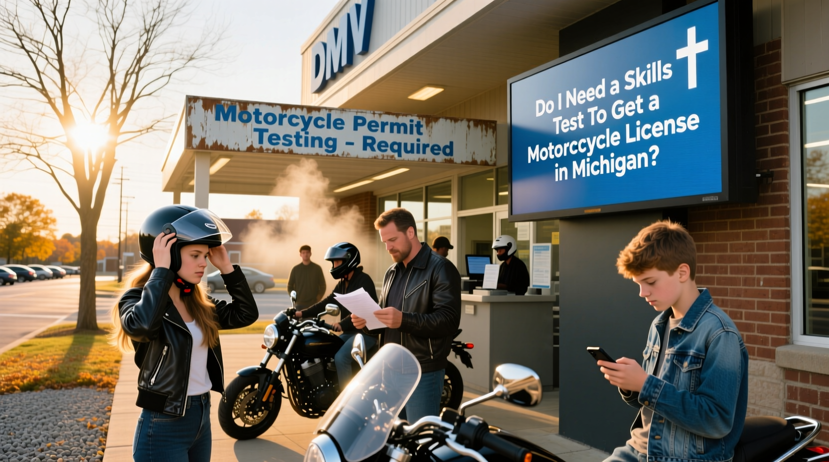 How to Get a Motorcycle License in Michigan: Skills Test Guide