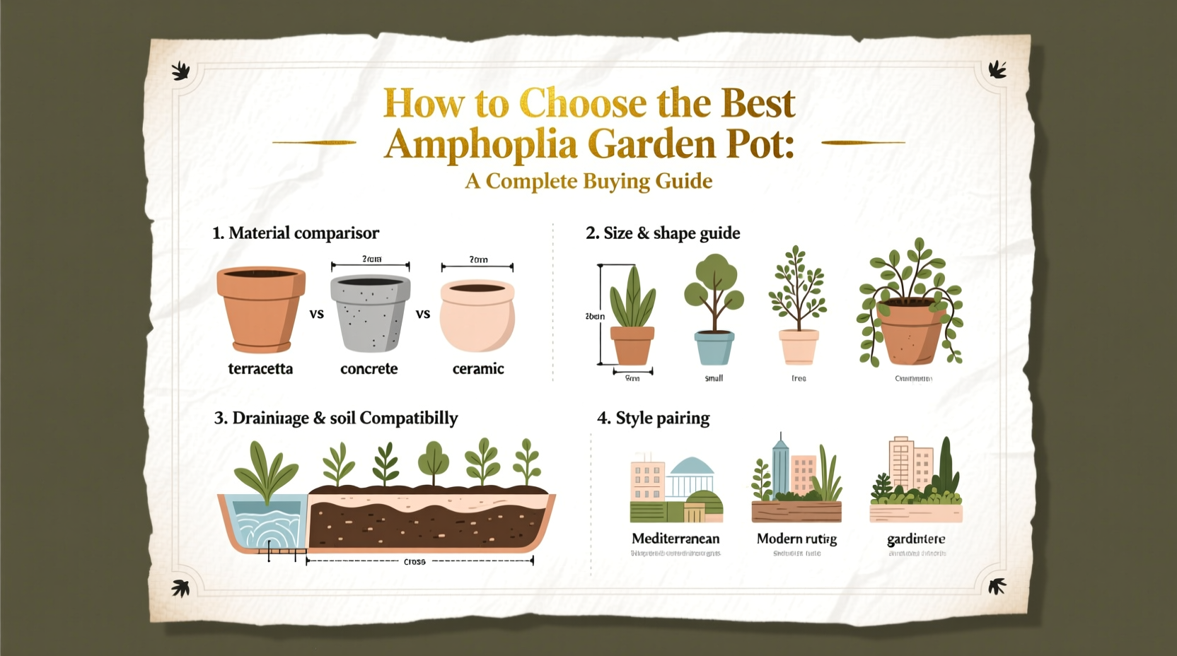 How to Choose the Best Amphora Garden Pot: A Complete Buying Guide