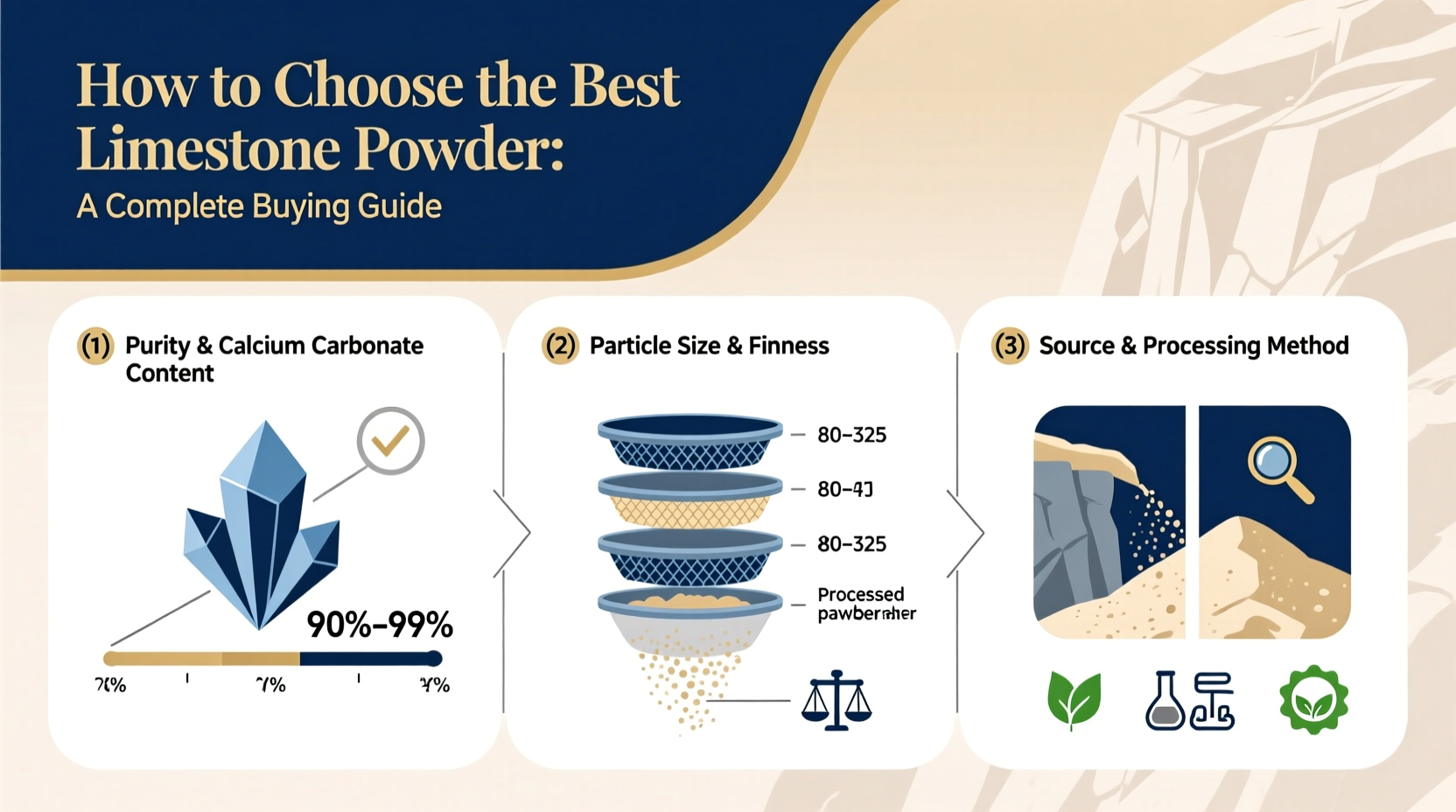 How to Choose the Best Limestone Powder: A Complete Buying Guide