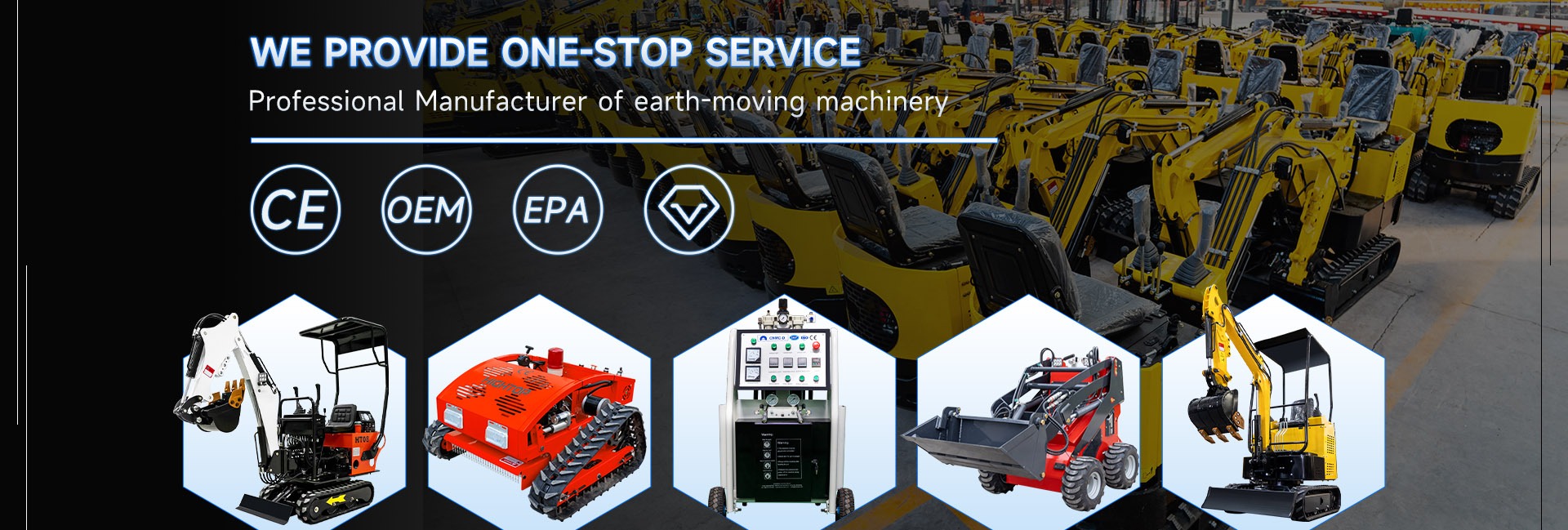 Shandong Hightop Group - Mini Excavator, Loader
