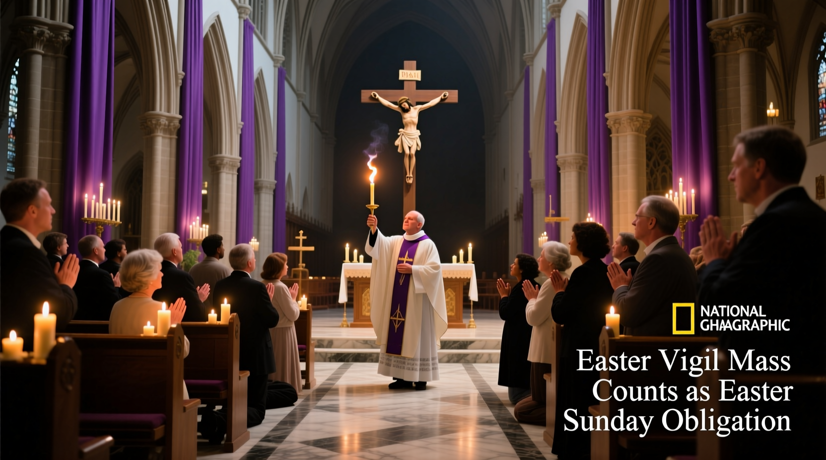 Yes, Easter Vigil Mass Counts as Easter Sunday Obligation