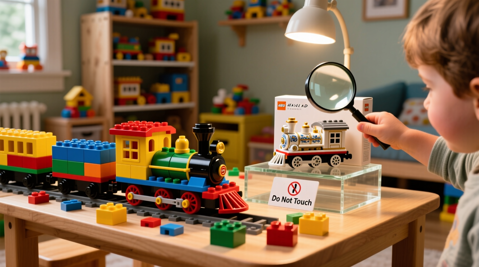 Building Block Steam Train Vs Collectible Train Figurine Which One ...
