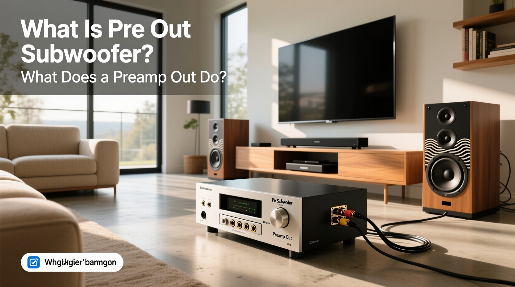 What Is a Subwoofer Pre-Out? A Practical Buying Guide