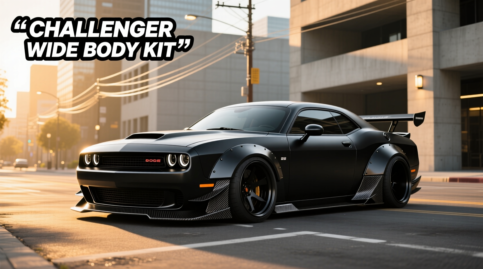 Challenger Wide Body Kit Guide: What to Look For