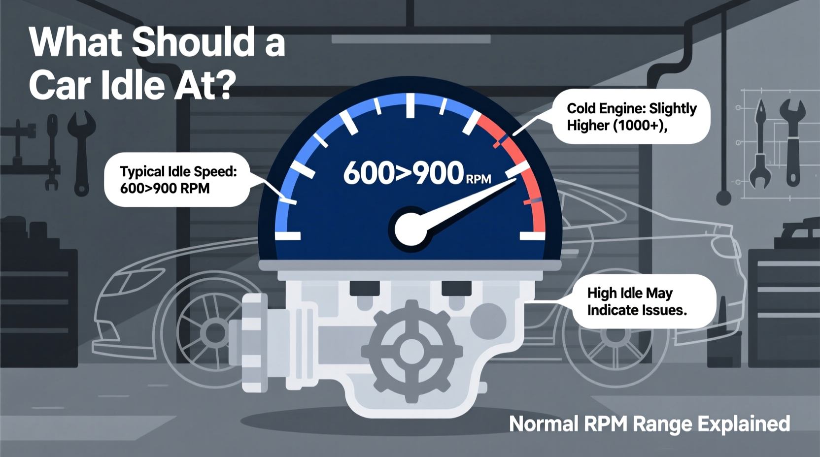 What Should a Car Idle At? Normal RPM Range Explained