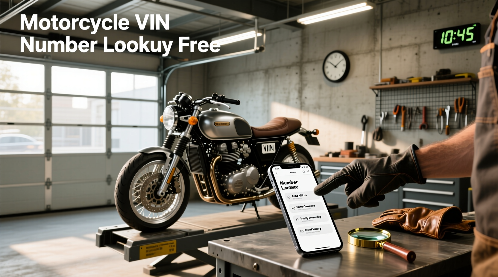 How to Get a Free VIN Check for a Motorcycle: A Practical Guide