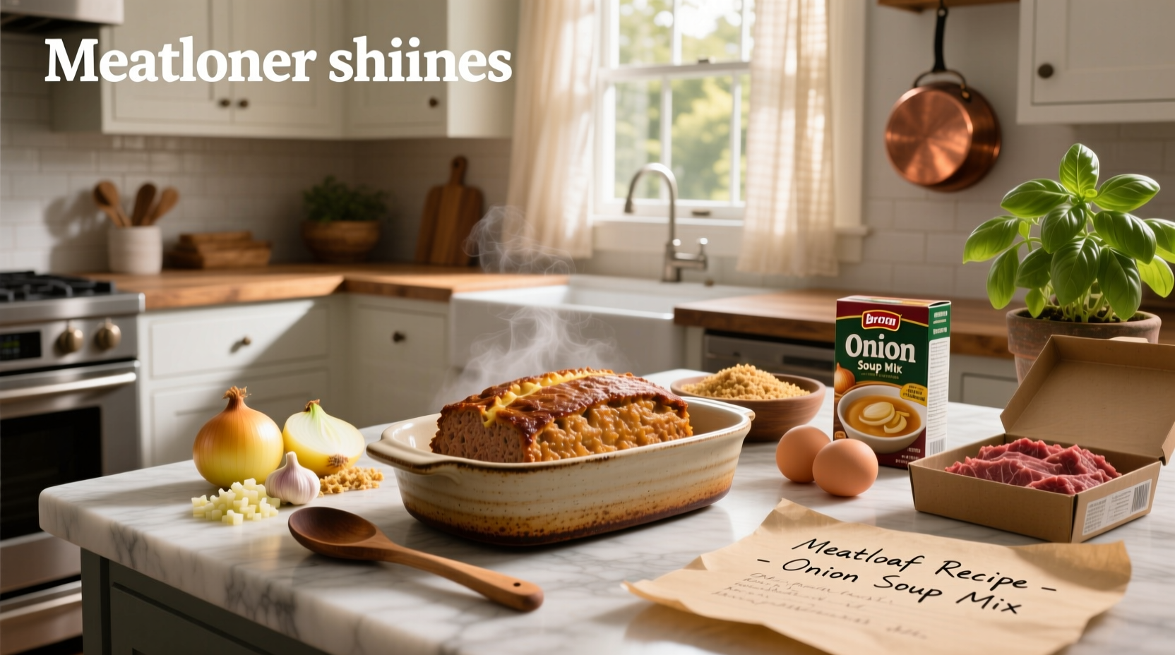 How to Make Meatloaf with Onion Soup Mix: A Simple Guide