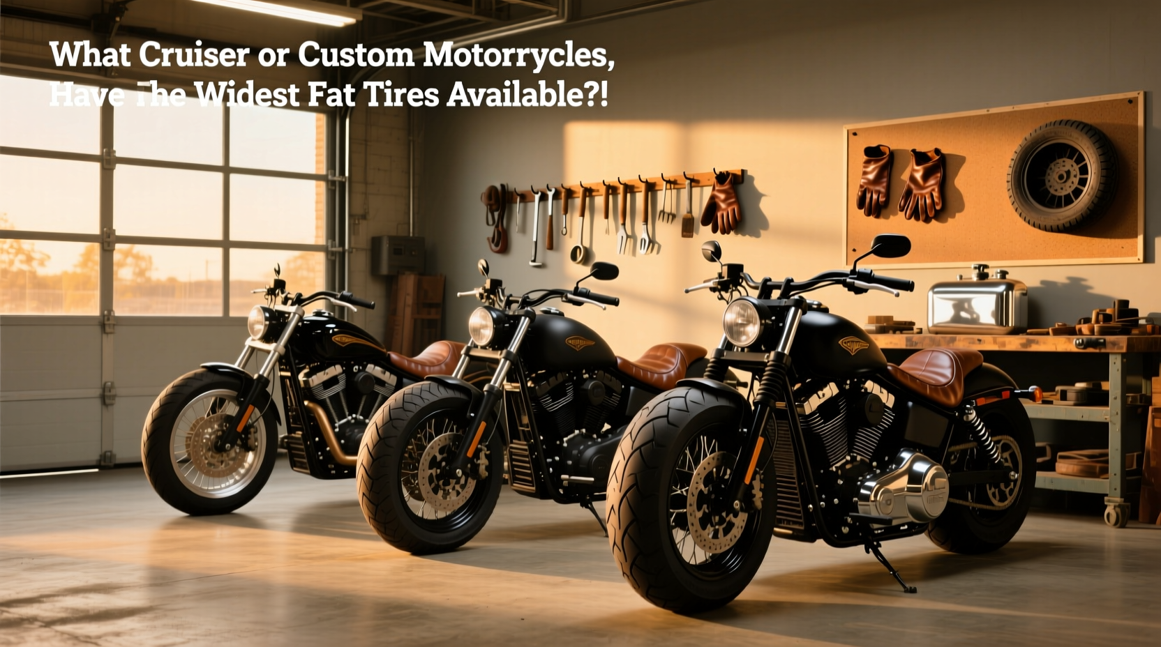 What Cruiser Motorcycles Have the Widest Fat Tires? A Buyer's Guide