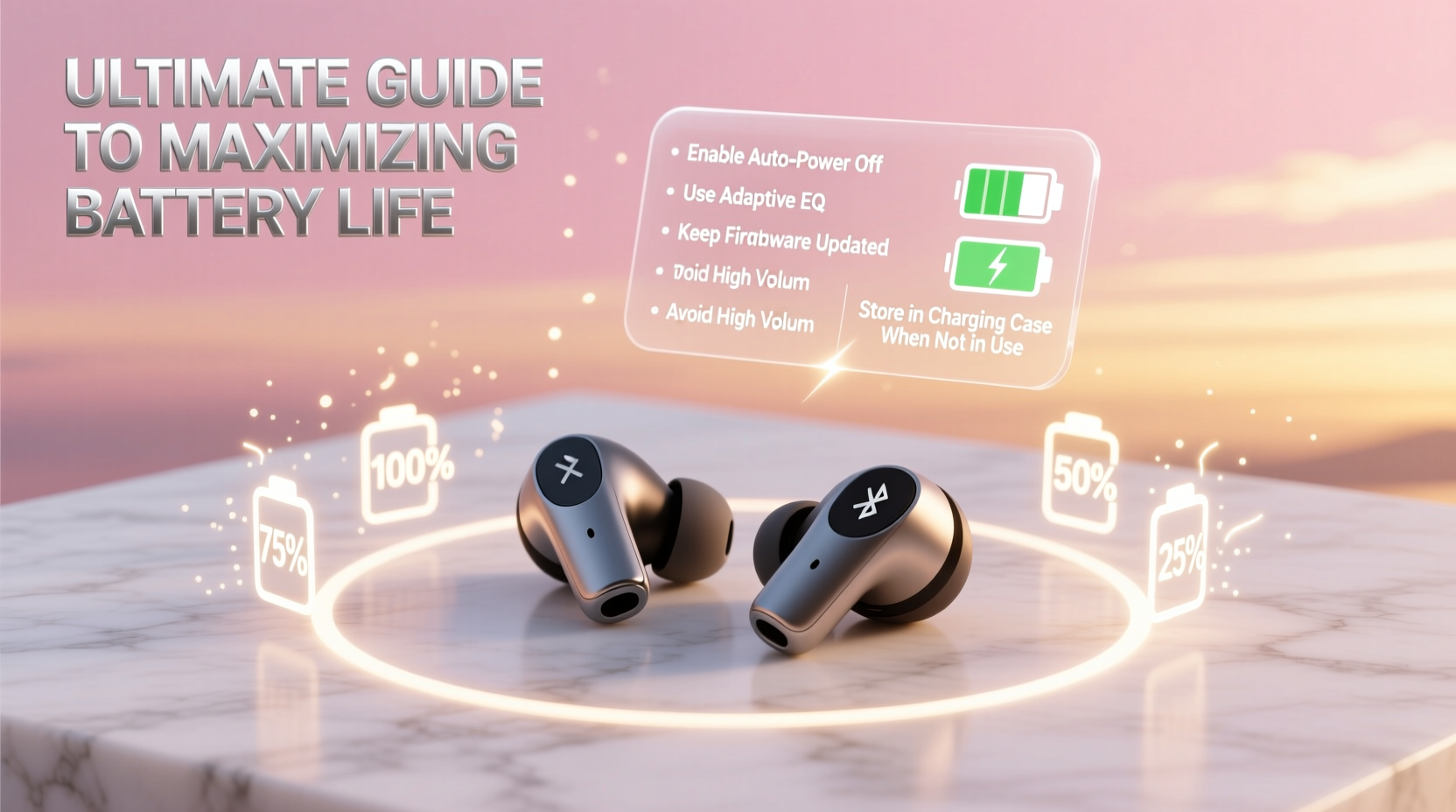 Ultimate Guide To Maximizing Battery Life On Tws Bluetooth Earbuds For ...