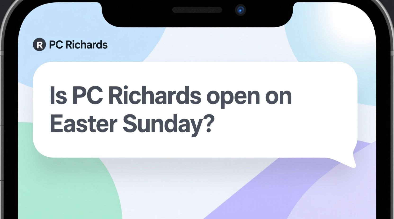 Is PC Richards Open on Easter Sunday?