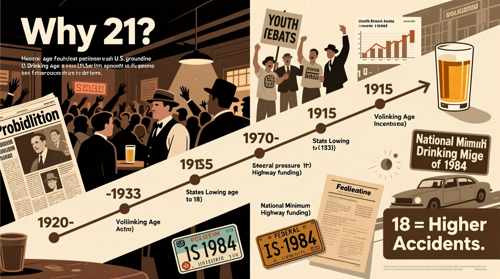 Why Is The Drinking Age 21 Reasons History Explained