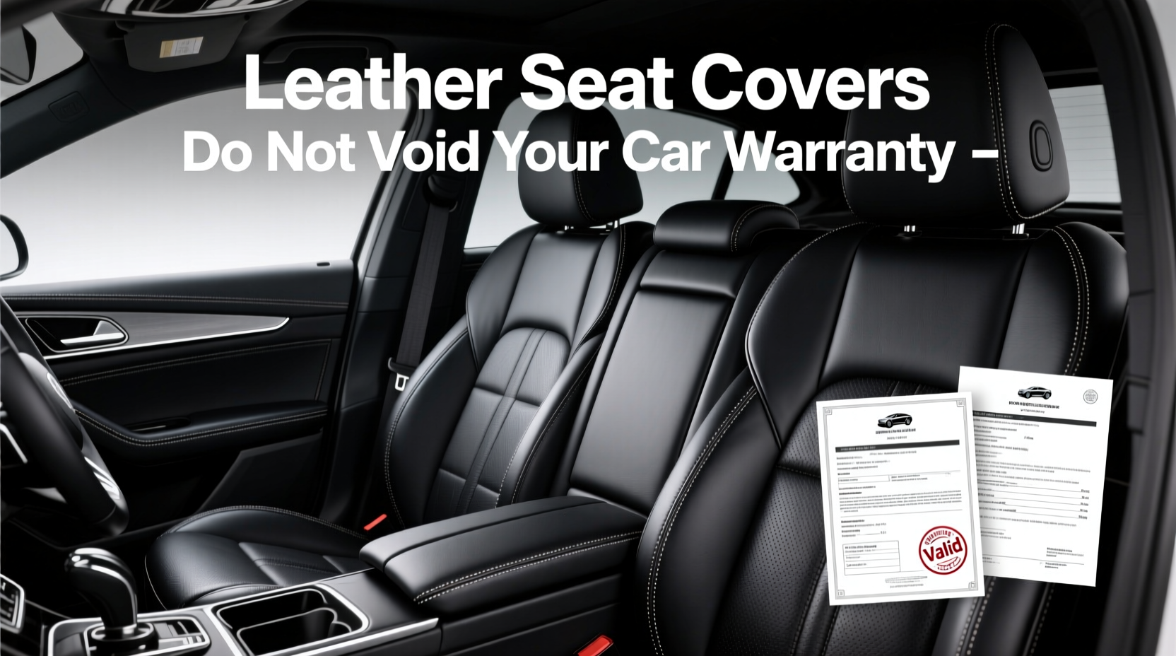 Leather Seat Covers Do Not Void Your Car Warranty