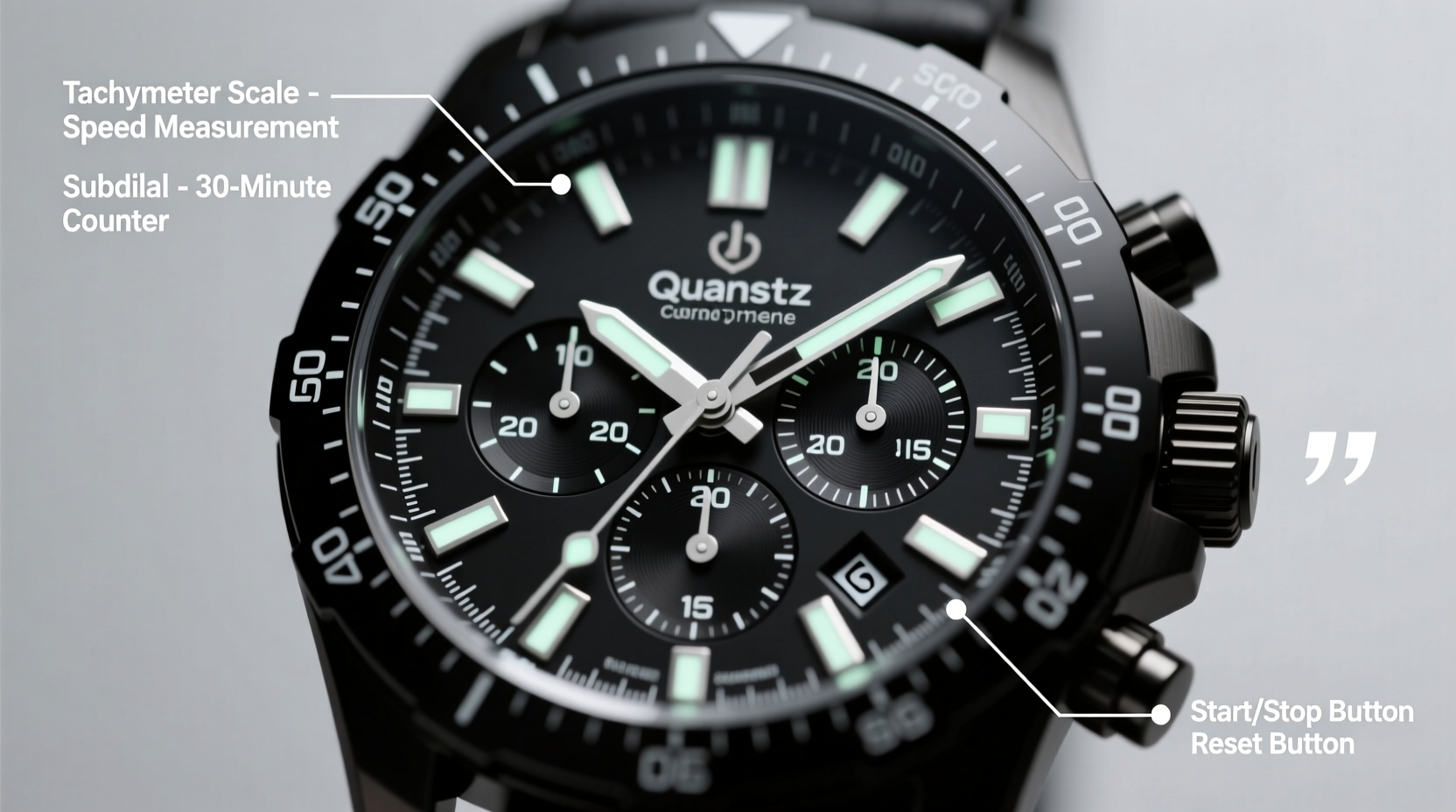 Mastering Your Chronograph Quartz Watch Dial A Step By Step Reading Guide
