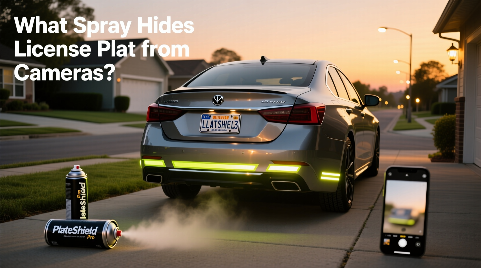 How to Choose Number Plate Reflective Stickers, What Spray Hides ...