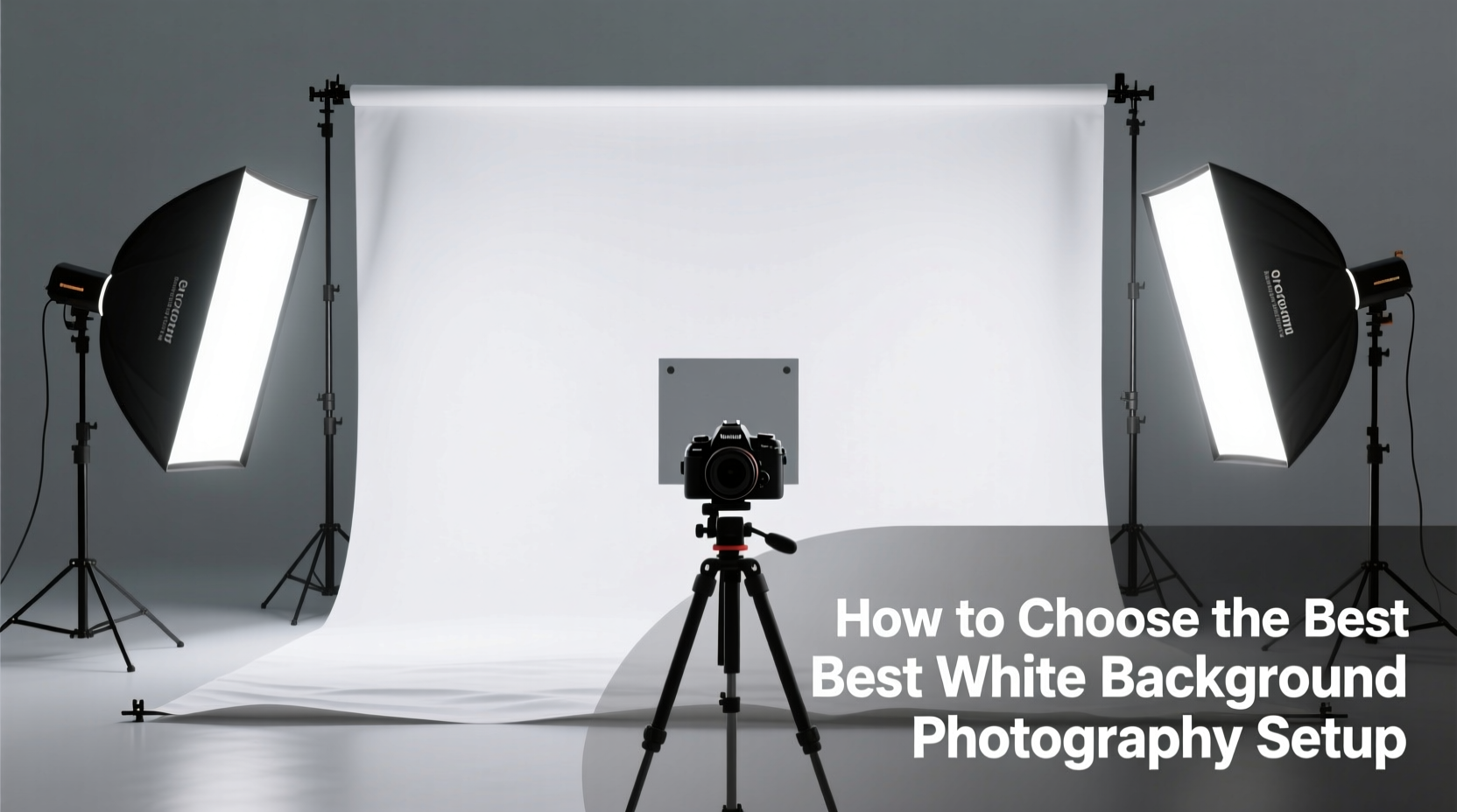 How to Choose the Best White Background Photography Little Setup