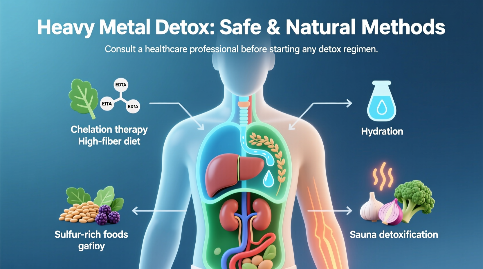 Effective Strategies To Safely Cleanse Heavy Metals From Your Body