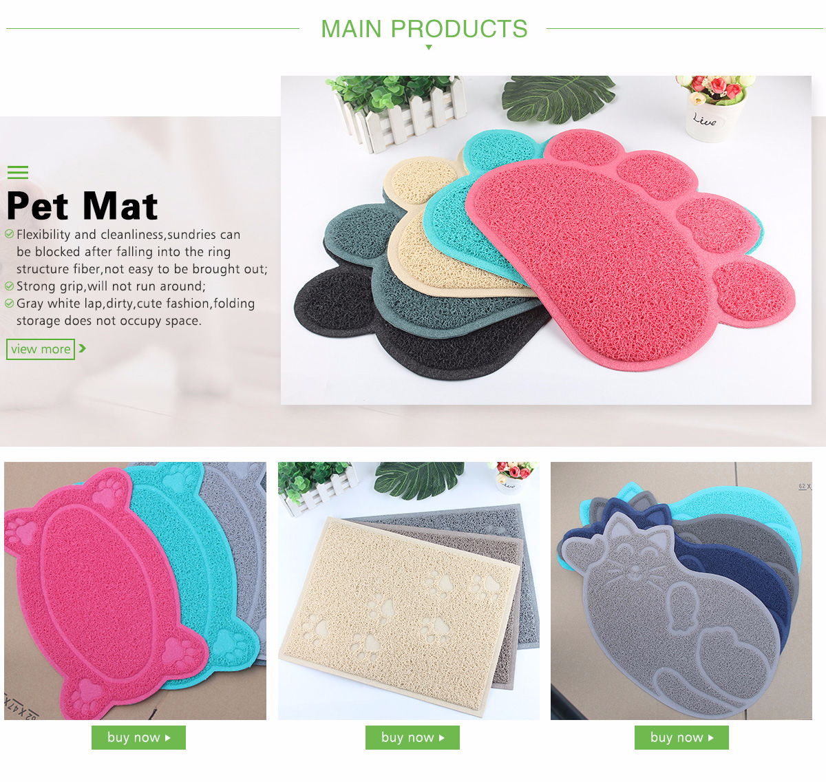 Taizhou Haoxuan Plastic And Rubber Co., Ltd. - Pet Mat, UV Printing Mat
