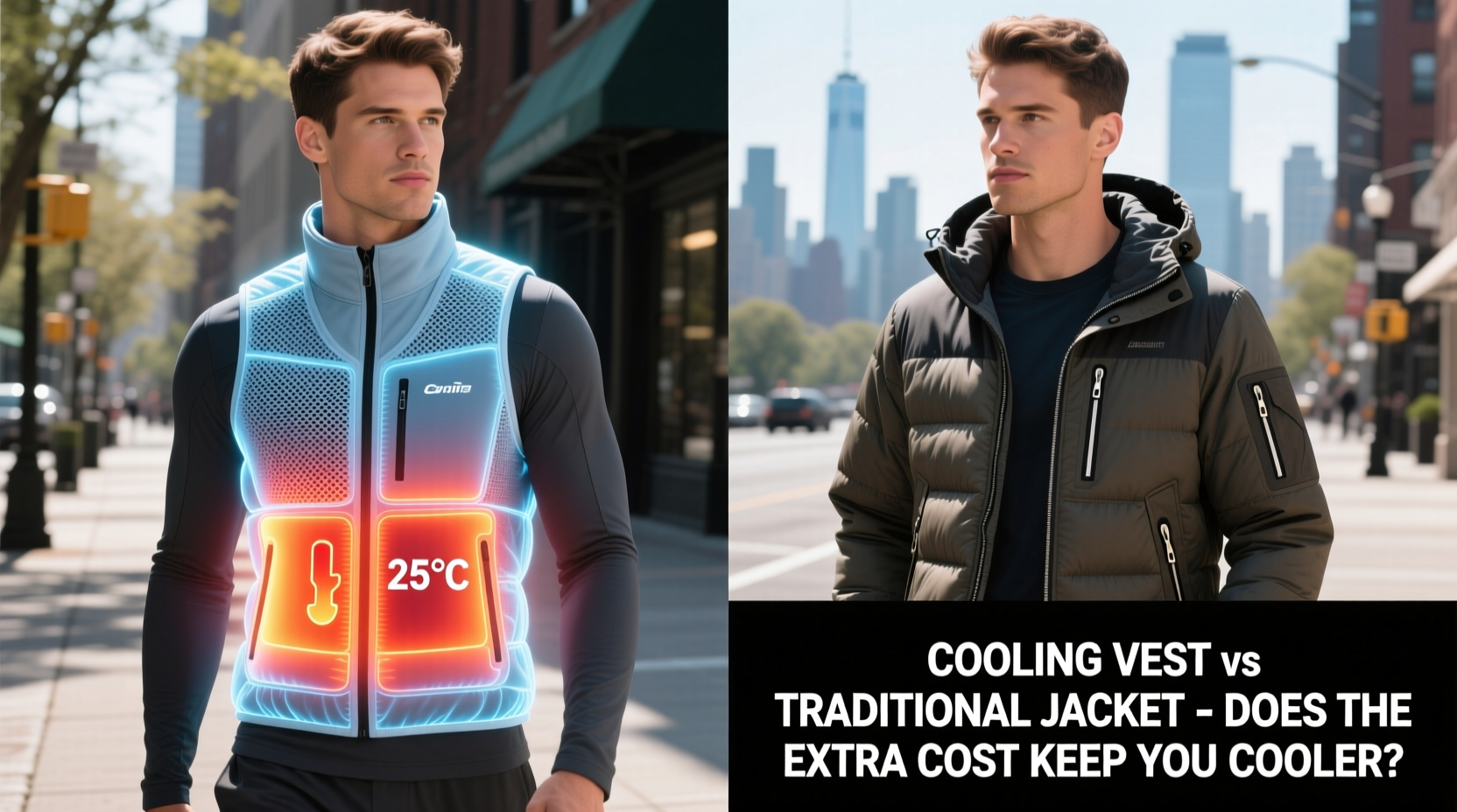 Cooling Vest Vs Traditional Jacket Does The Extra Cost Actually Keep ...