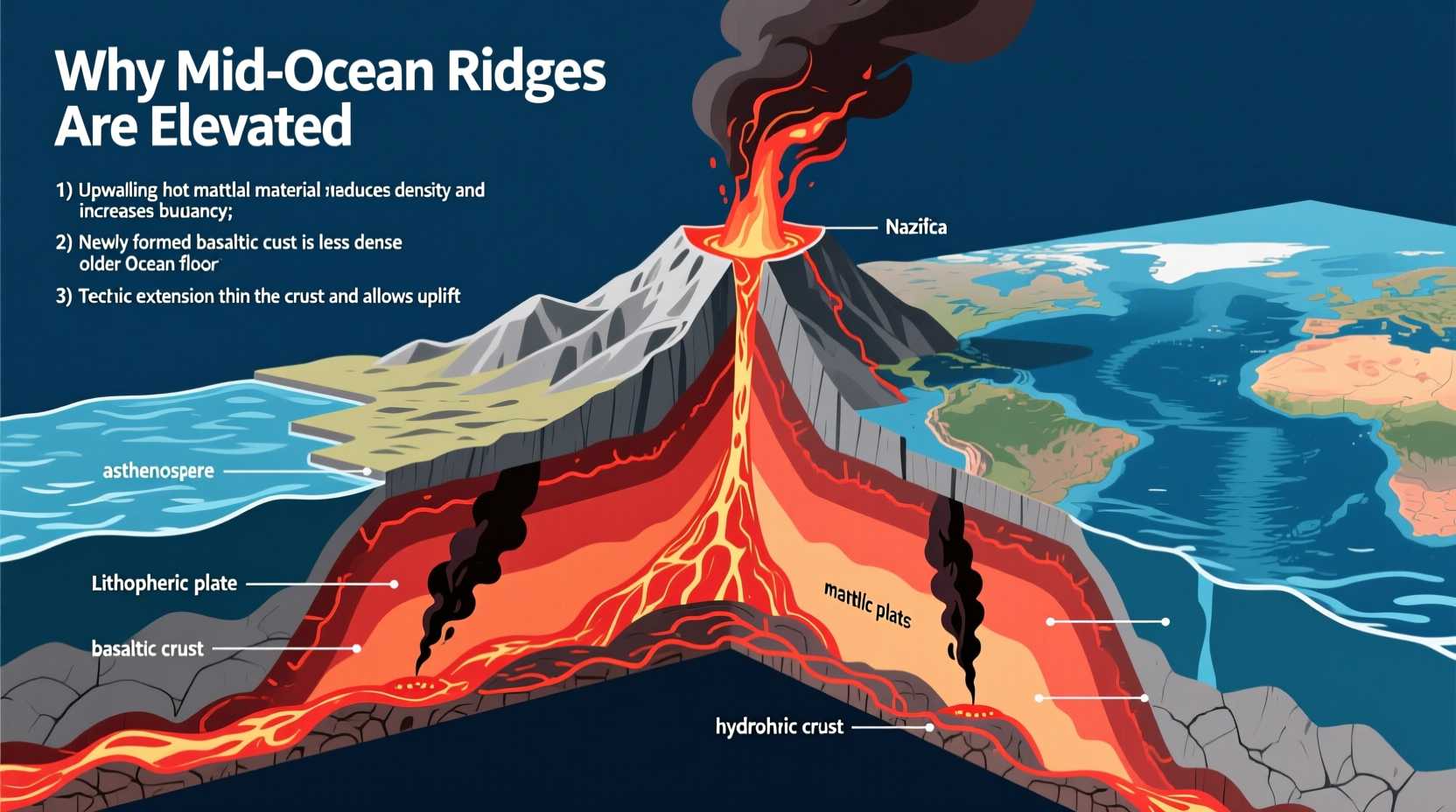 Why Are Mid Ocean Ridges Elevated Key Geological Reasons