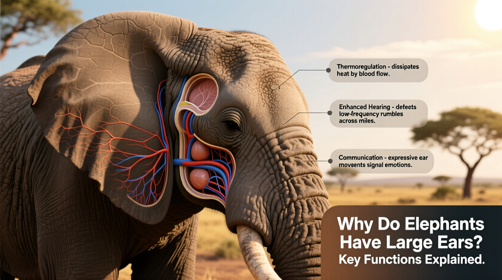 Why Do Elephants Have Large Ears Key Functions Explained