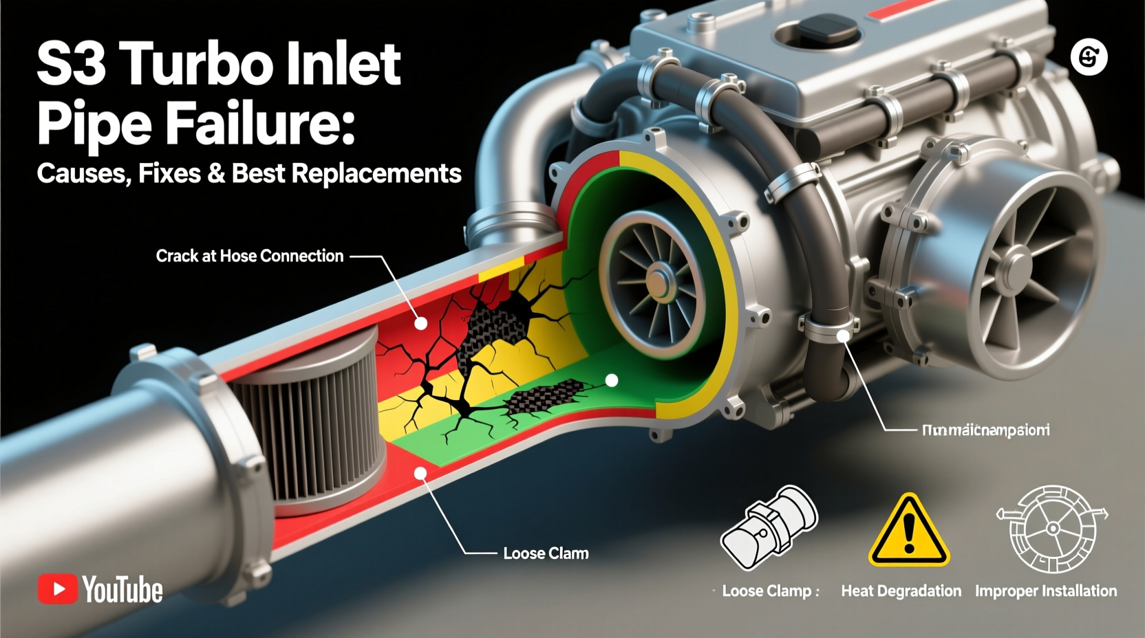 S3 Turbo Inlet Pipe Failure: Causes, Fixes & Best Replacements