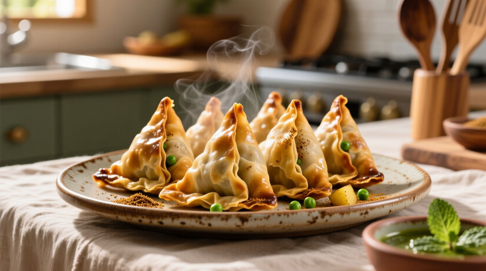 Perfect Potato Pea Samosa Recipe: Authentic Technique & Tips