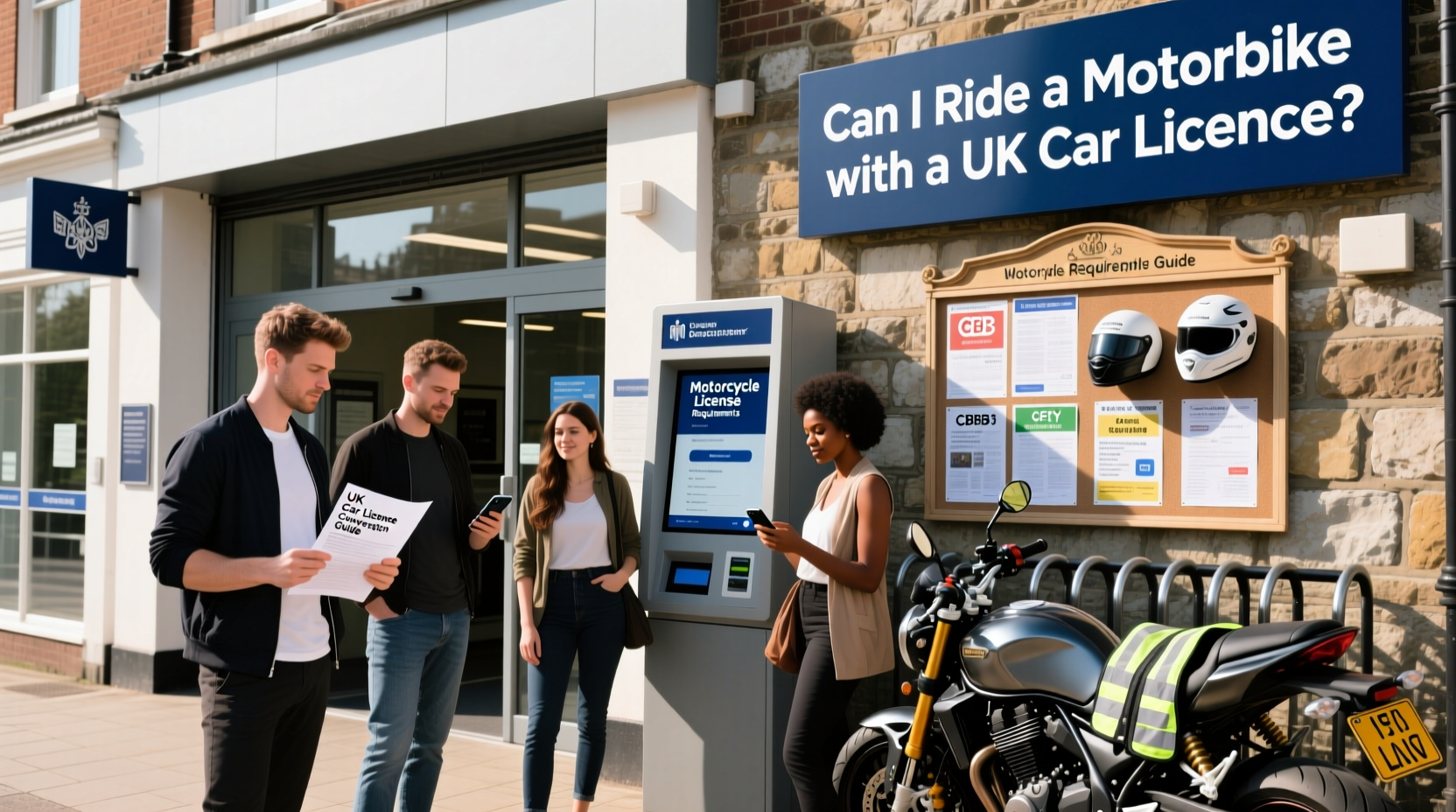 How to Ride a Motorbike with a UK Car Licence: A Practical Guide