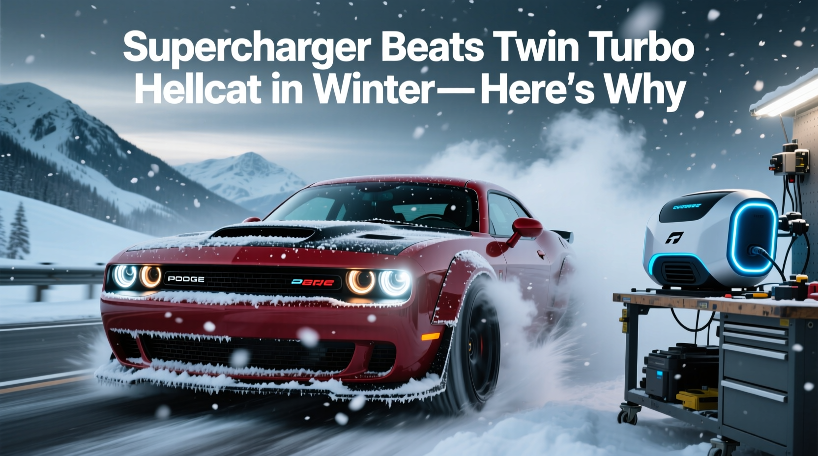 Supercharger Beats Twin Turbo Hellcat in Winter—Here's Why