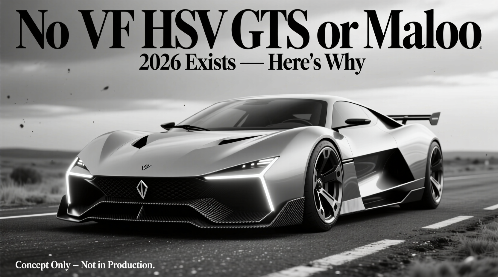 No VF HSV GTS or Maloo 2026 Exists — Here's Why