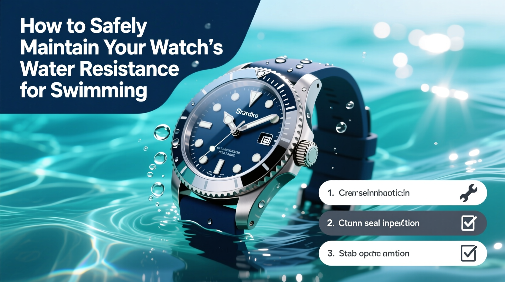 How To Safely Maintain Your Lige Watchs Water Resistance For Swimming ...