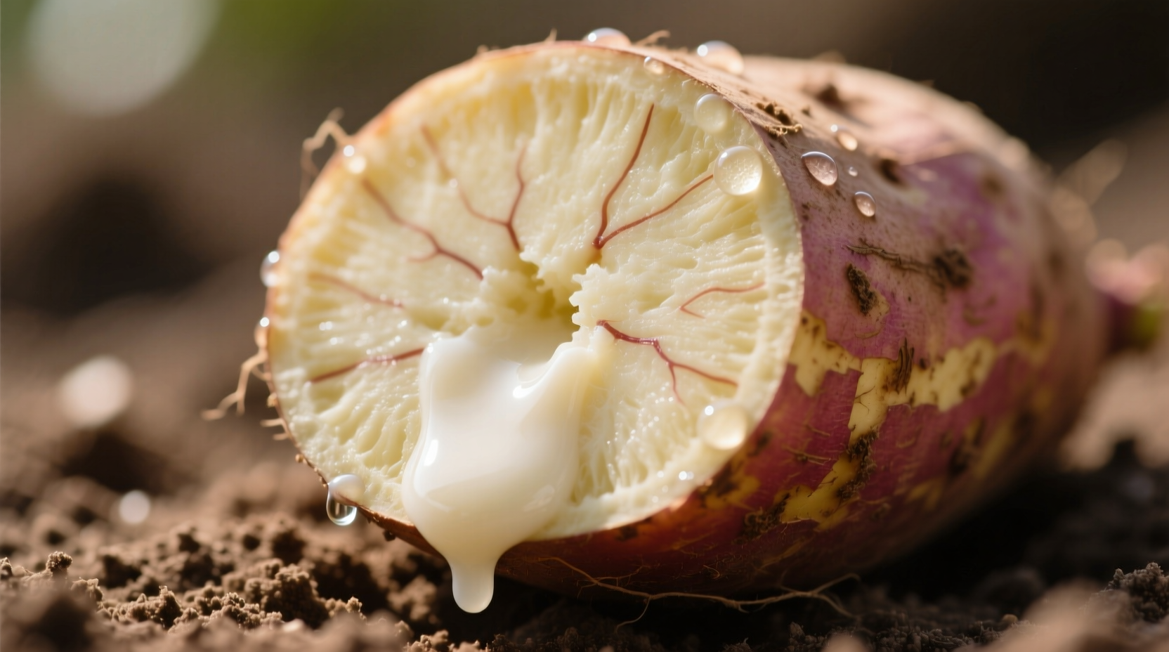 White Liquid in Sweet Potato: What It Is & When to Worry