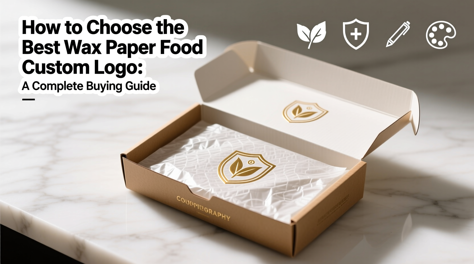 How to Choose Wax Paper Food Custom Logo for Branding & Packaging