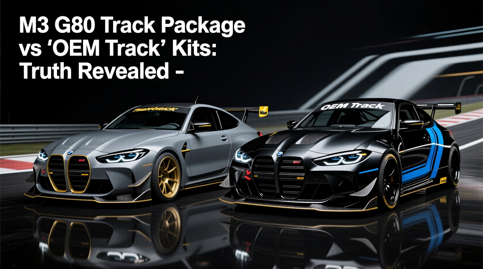 M3 G80 Track Package vs 'OEM Track' Kits: Truth Revealed