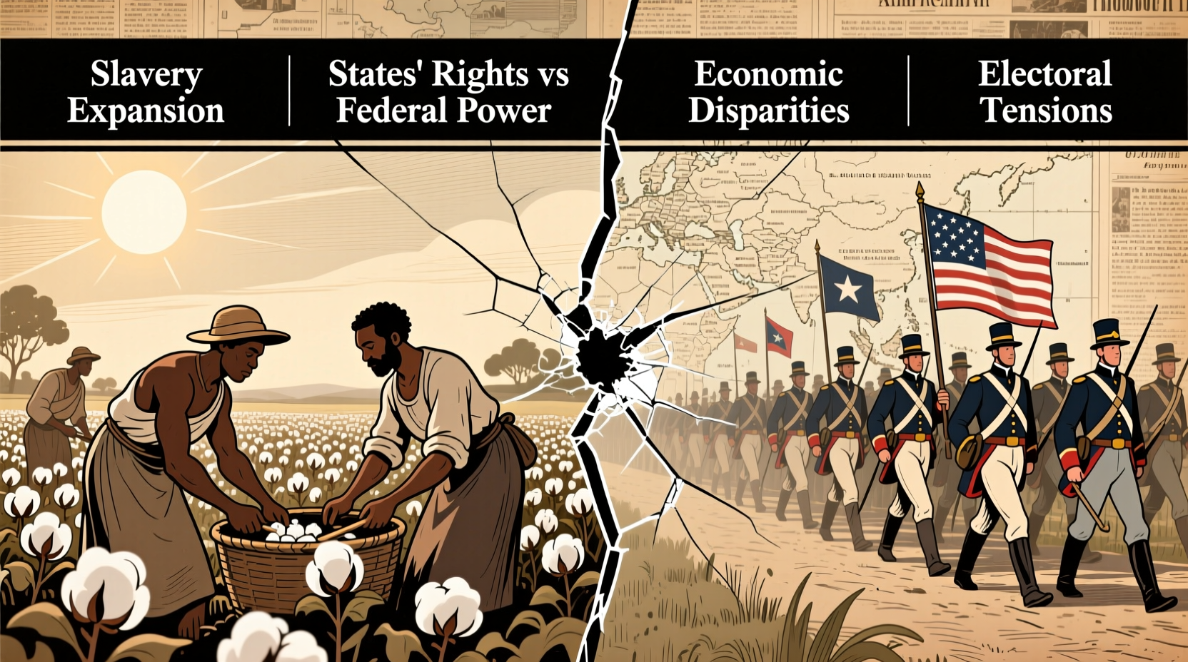 Why Did The Civil War Start Key Causes Overview