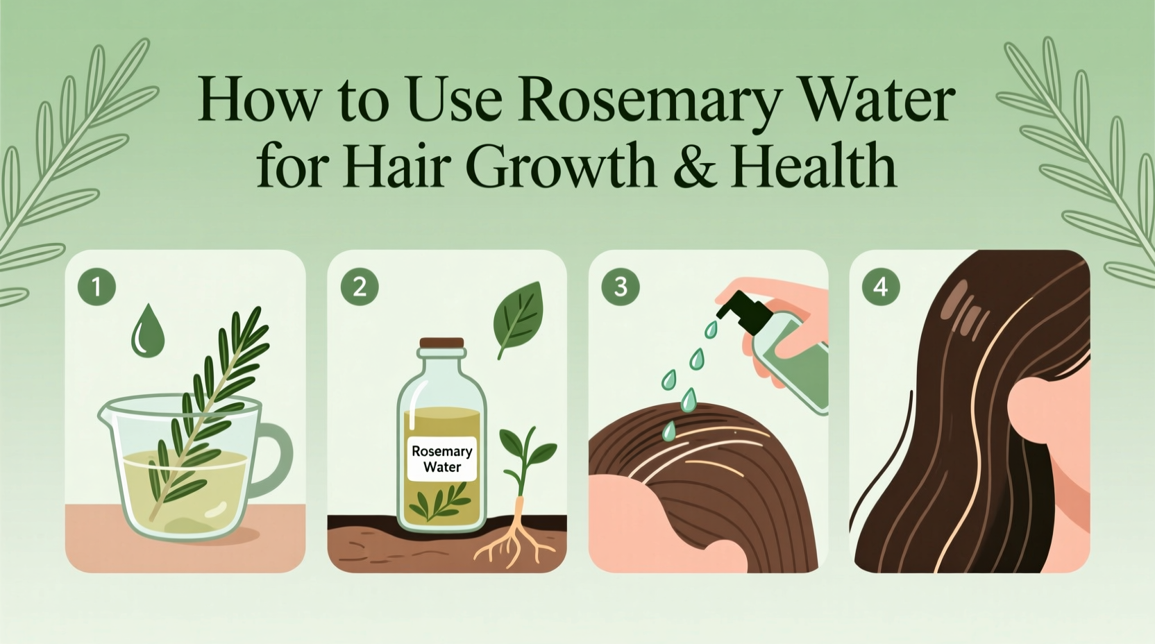 How to Use Rosemary Water for Hair Growth & Health