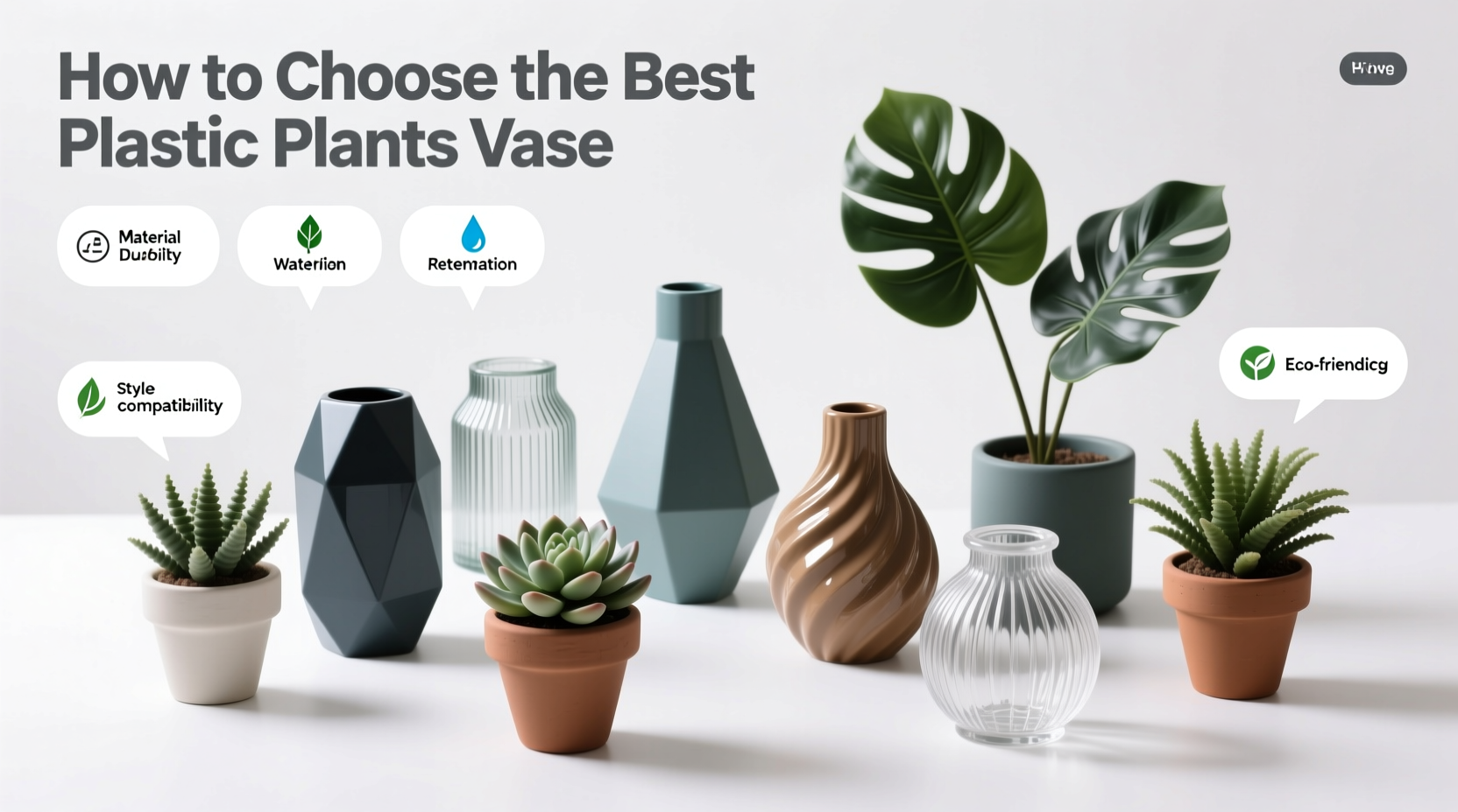 How to Choose the Best Plastic Plants Vase: A Complete Buying Guide