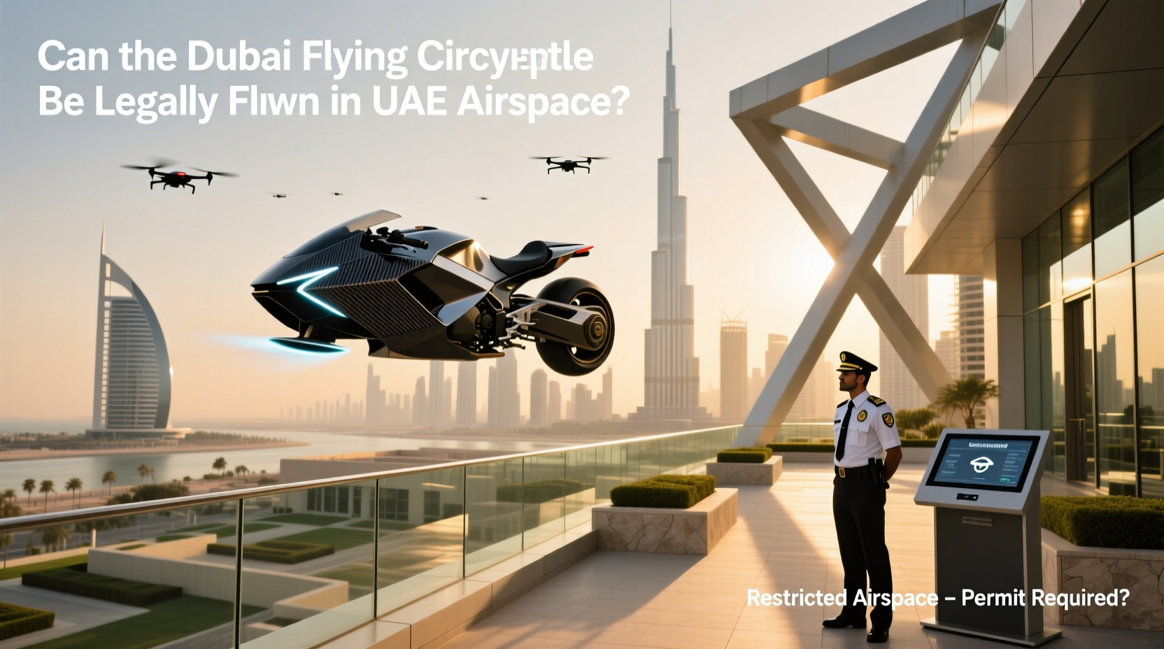Can the Dubai Flying Motorcycle Be Legally Flown? A Practical Guide