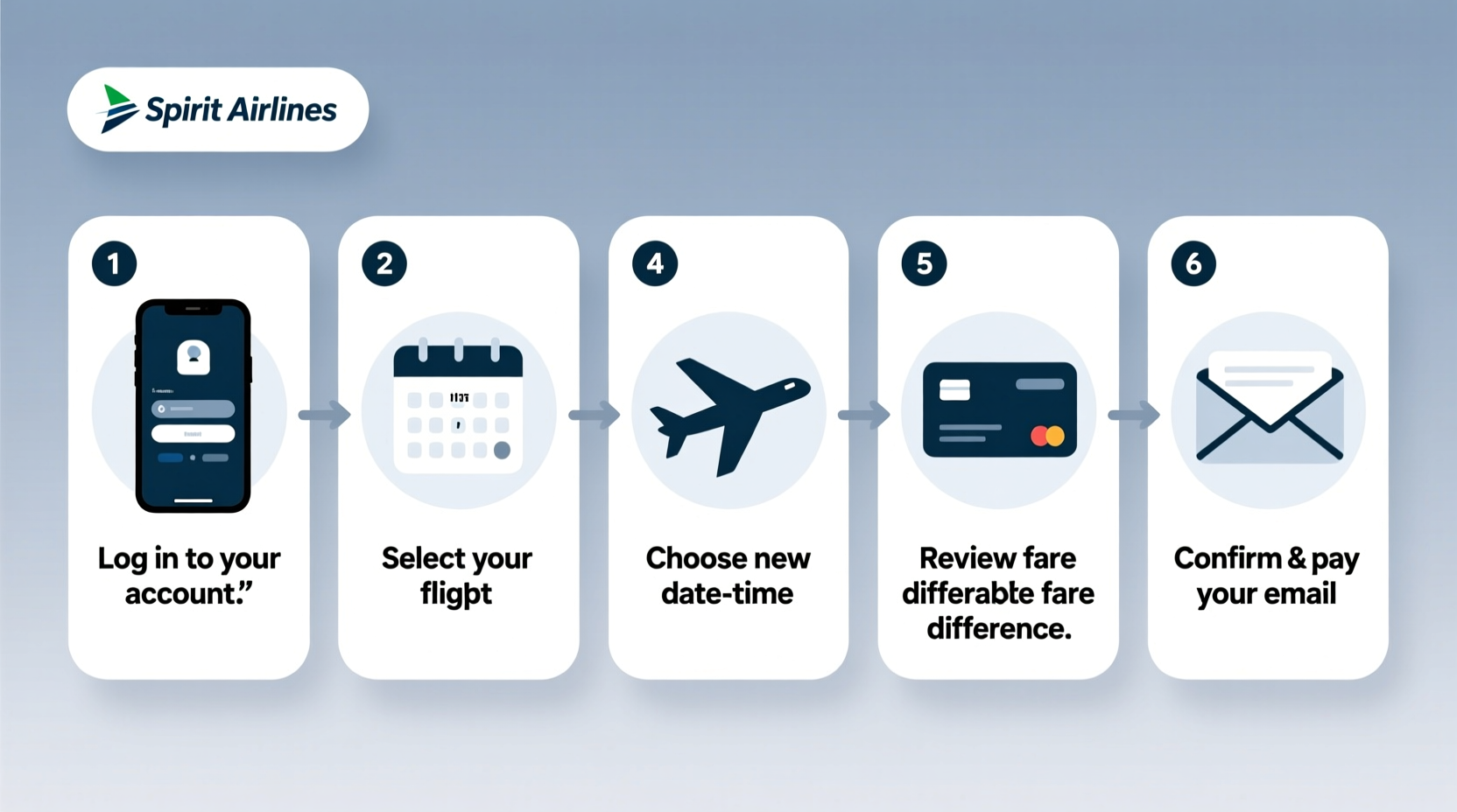 Step By Step Guide To Changing Your Spirit Airlines Flight Easily And ...