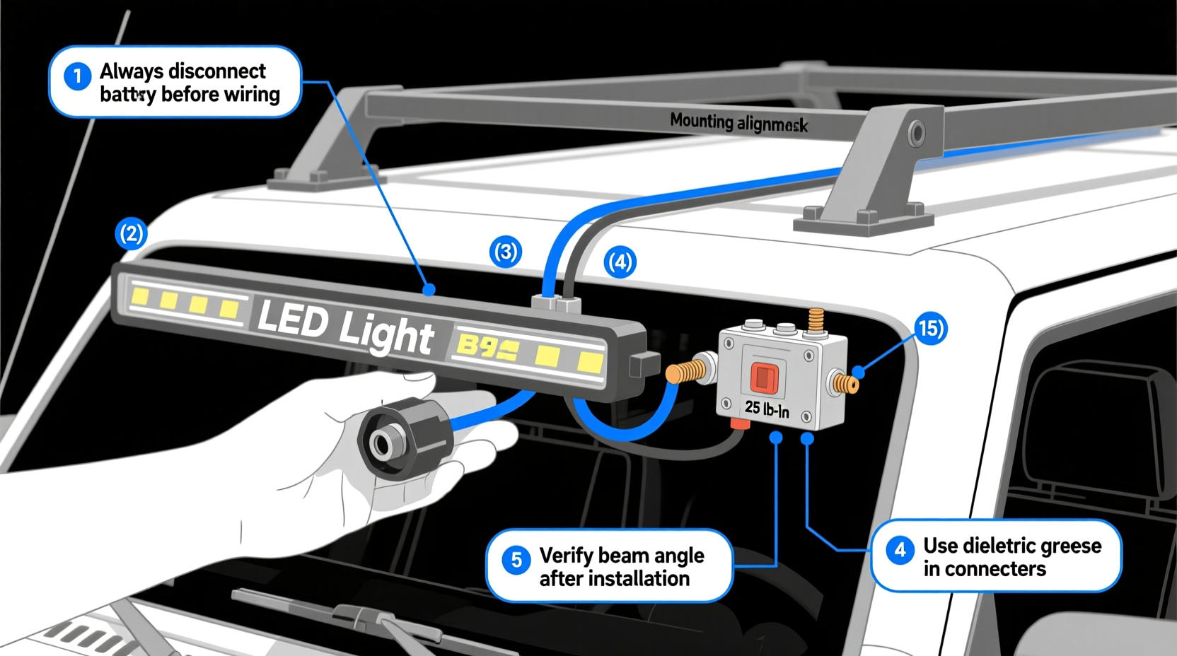 LC79 LED Light Bar Install: Step-by-Step Guide & Key Tips