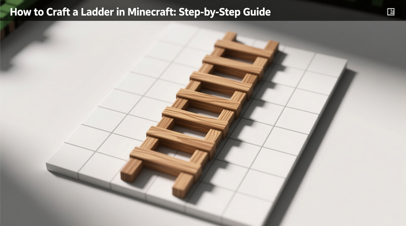 How to Craft a Ladder in Minecraft: Step-by-Step Guide