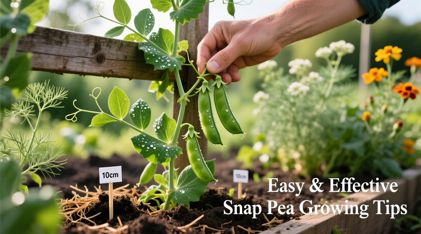 Easy And Effective Ways To Grow Snap Peas For A Bountiful Harvest