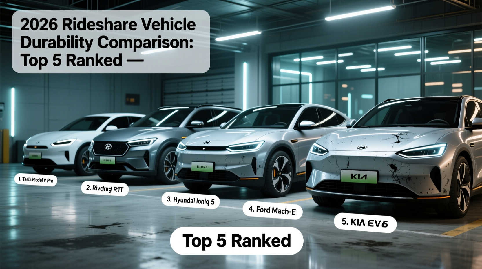 2026 Rideshare Vehicle Durability Comparison: Top 5 Ranked