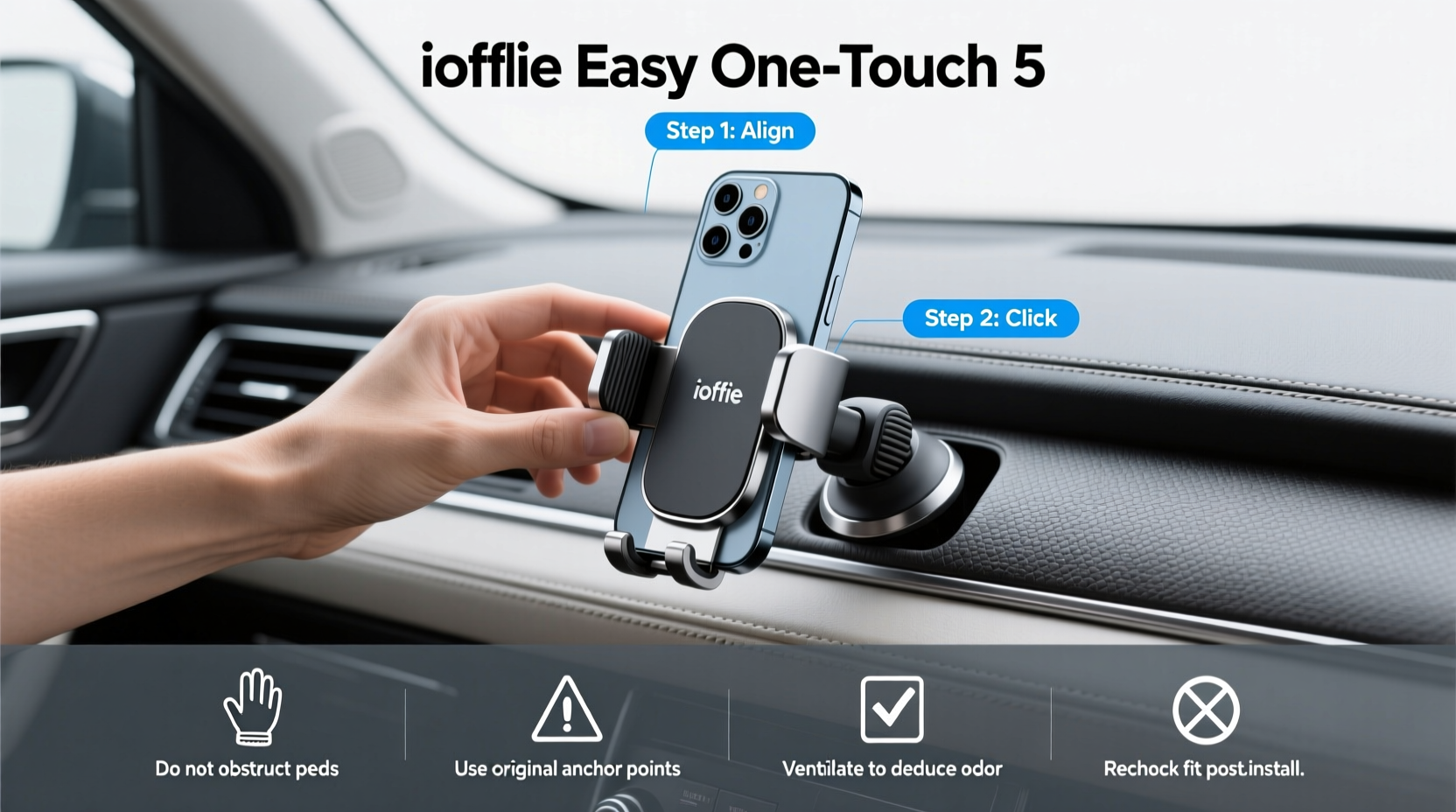 iottie easy one touch 5 car mount phone holder iphone buying guide