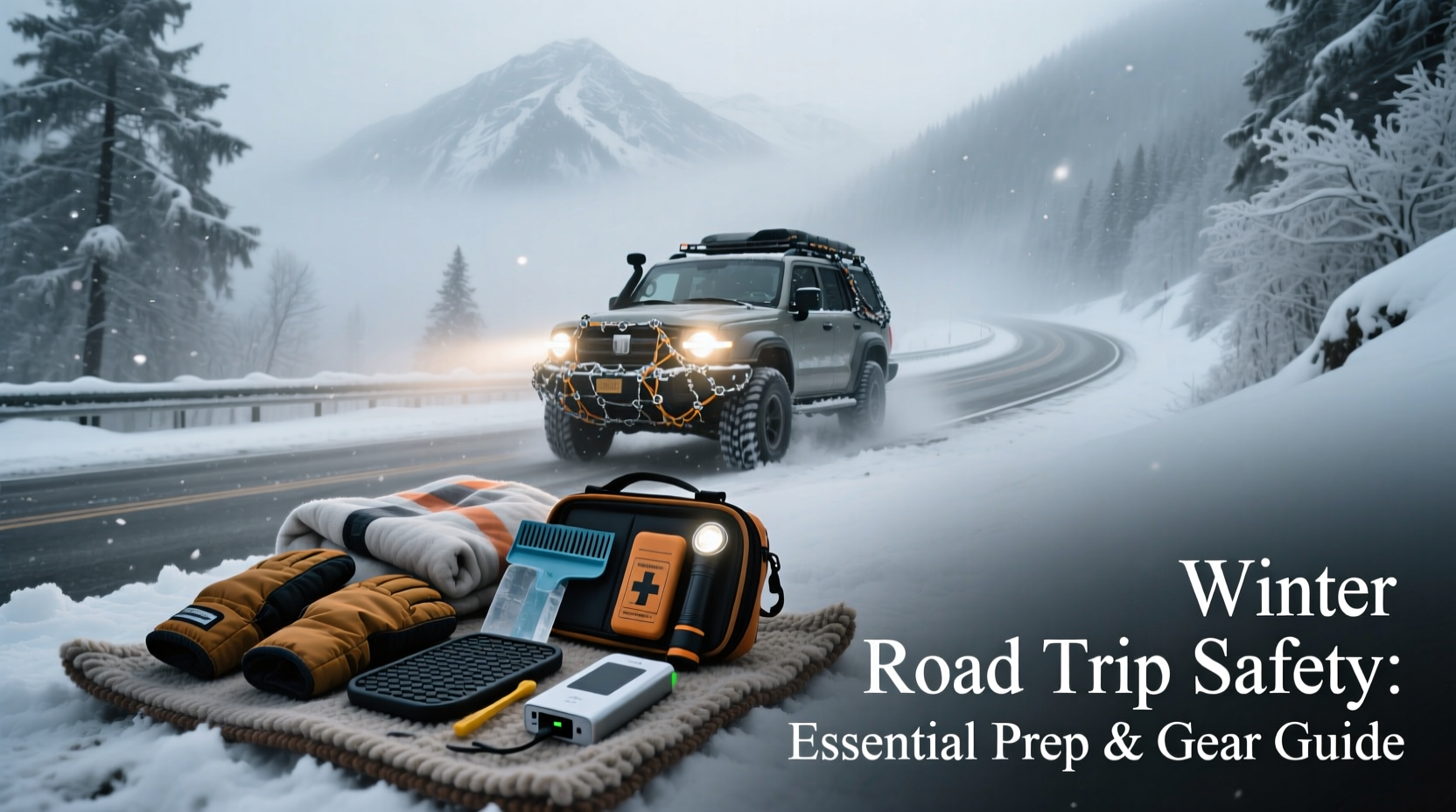 Winter Road Trip Safety: Essential Prep & Gear Guide