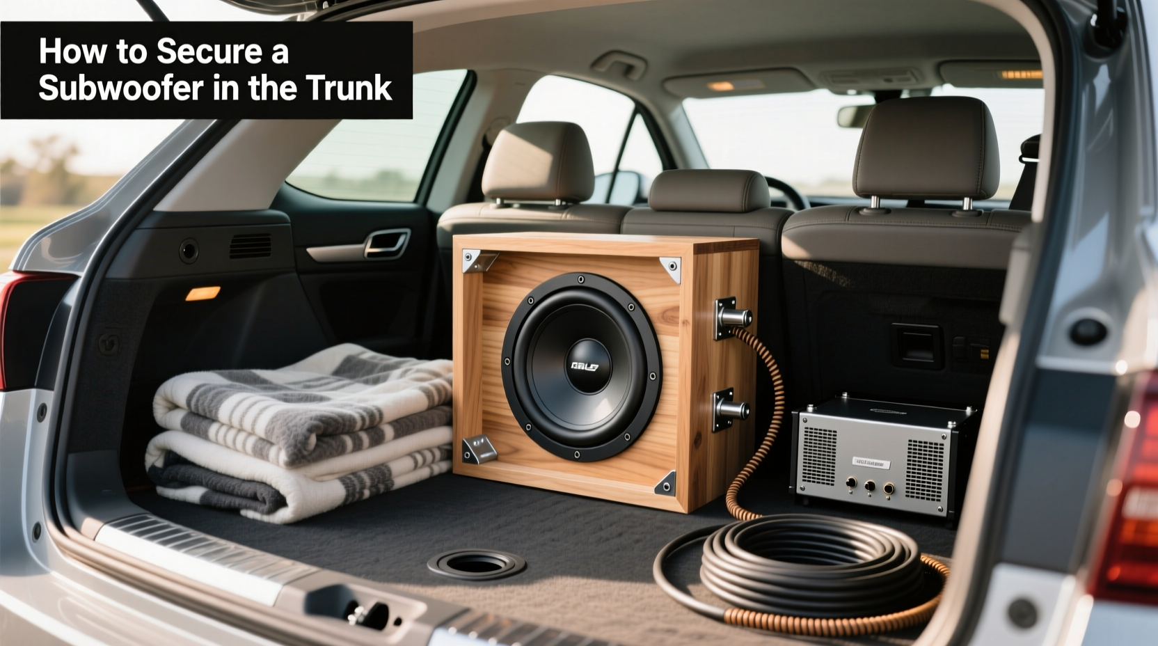 How to Secure a Subwoofer in the Trunk: A Practical Guide