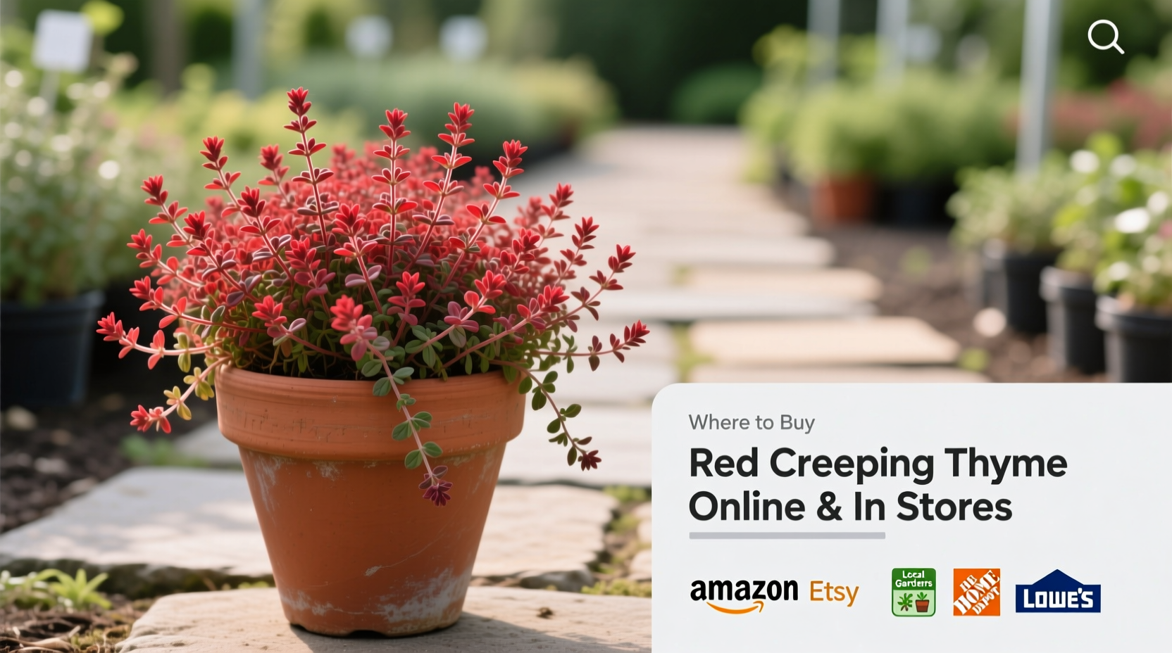 Where to Buy Red Creeping Thyme Online & In Stores