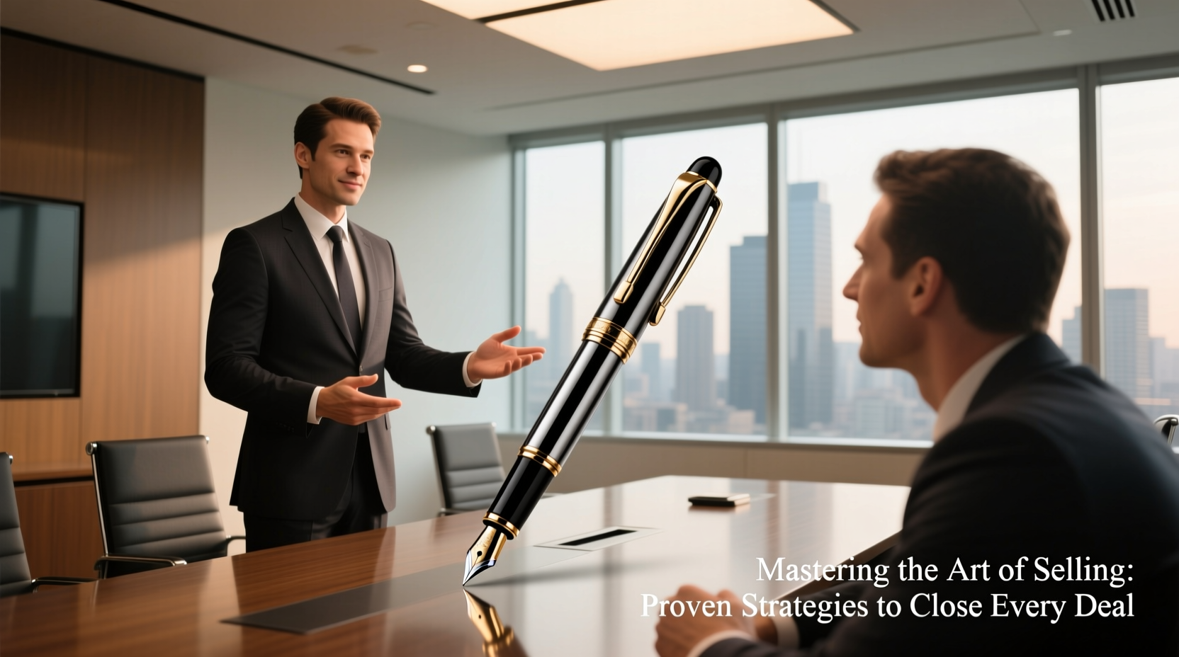 Mastering The Art Of Selling A Pen Proven Strategies To Close Every Deal