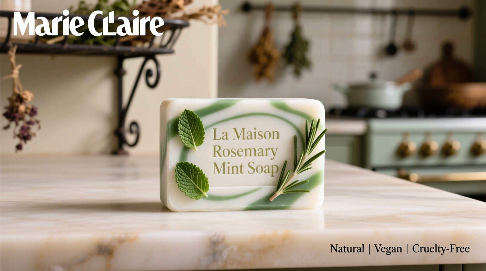 A La Maison Rosemary Mint Soap Benefits & Review