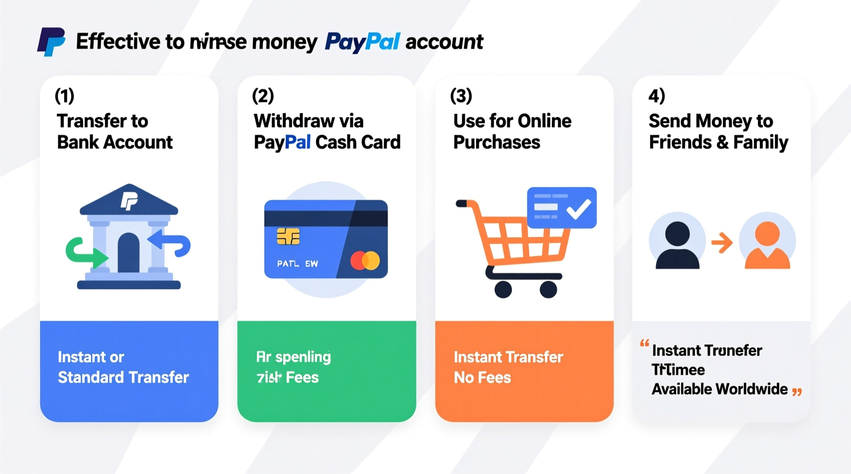 Effective Ways To Withdraw And Use Money From Your Paypal Account