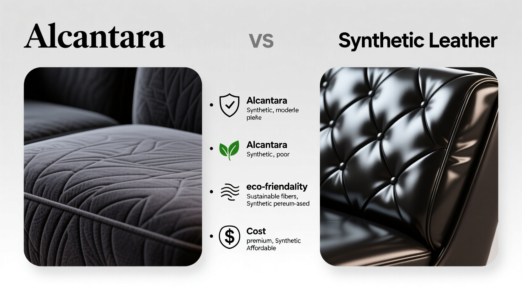 Alcantara Vs Leather